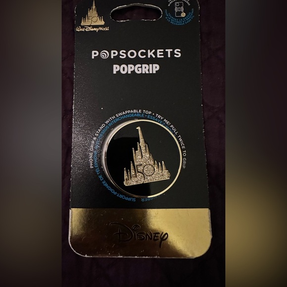 Disney | Cell Phones & Accessories | Disney Anniversary Pop Socket ...